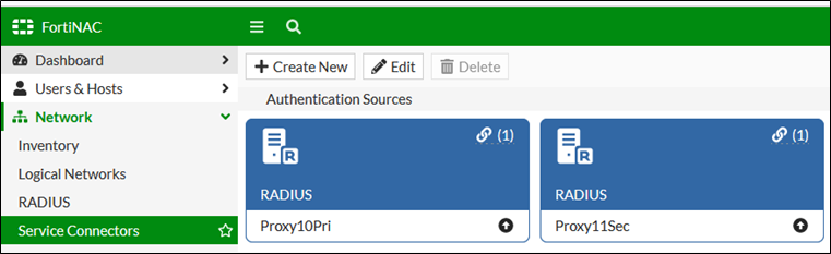 Configure Proxy Server | FortiNAC-F 7.6.0 | Fortinet Document Library