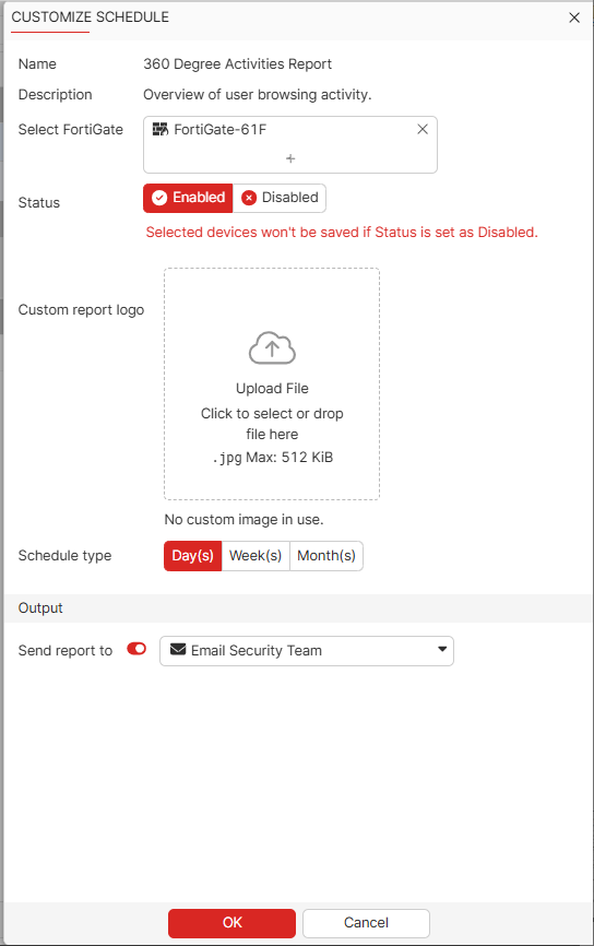 Reports | FortiGate Cloud 25.2.0 | Fortinet Document Library