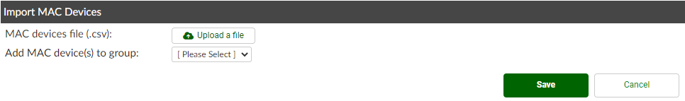 MAC devices | FortiAuthenticator 6.6.1 | Fortinet Document Library