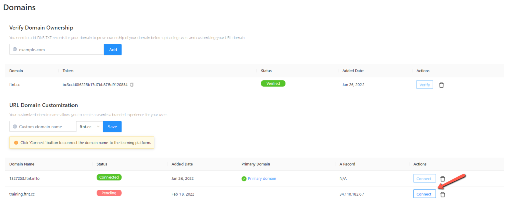 Domains - Configuration and validation of your domains and sub ...