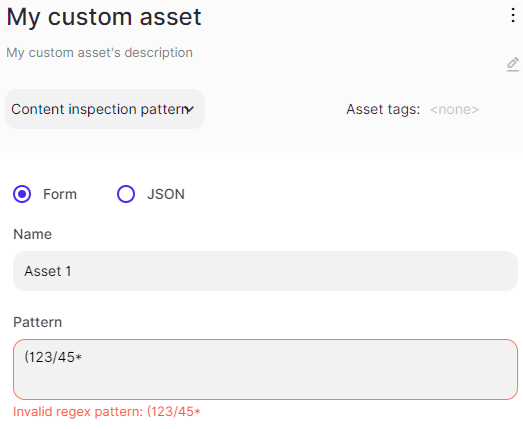 Content inspection patterns | FortiDLP Policies 8.2.1 | Fortinet ...
