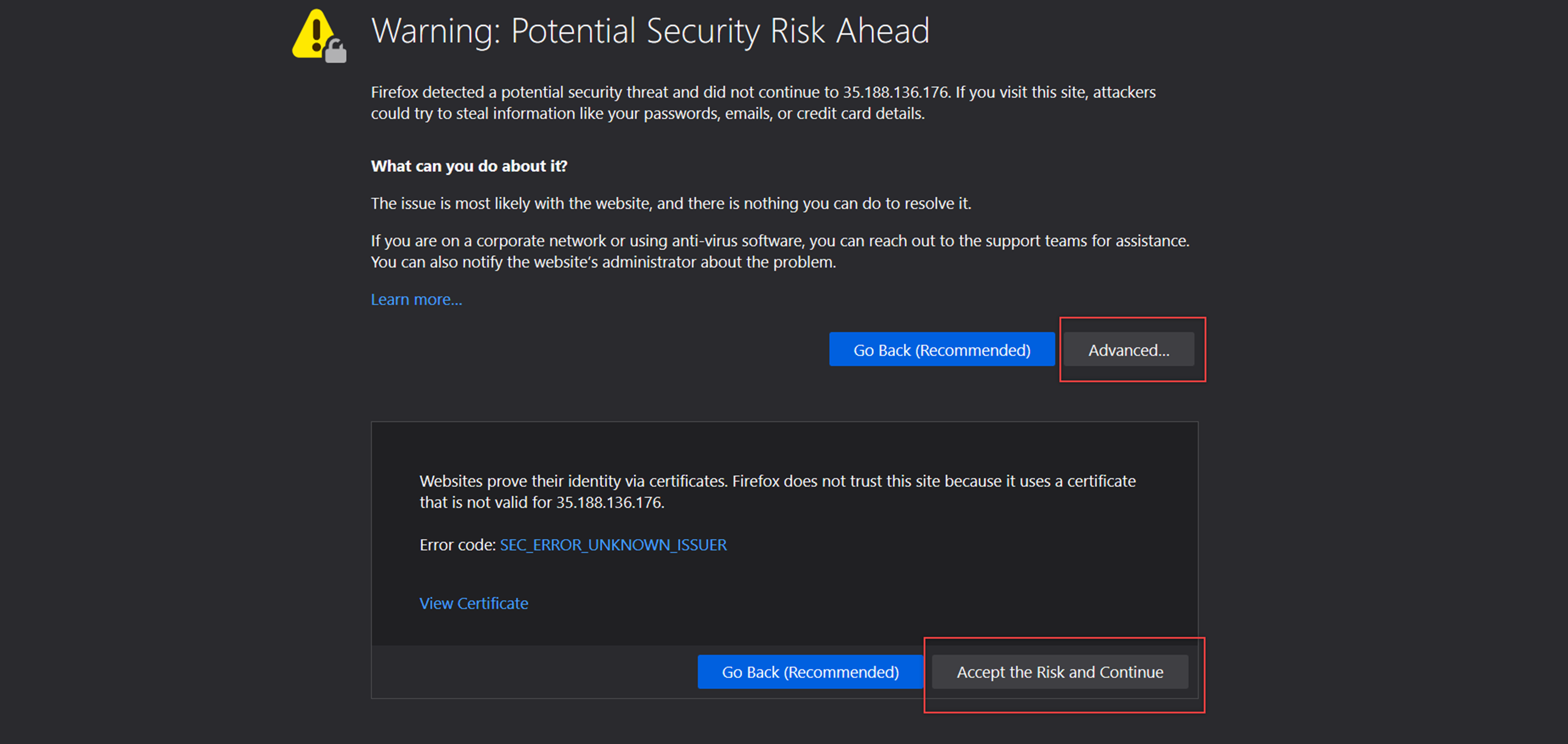 Connecting to the FortiVoice-VM instance | FortiVoice Public Cloud 1.0.0