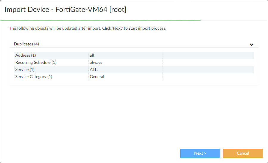 Adding a device using Discover mode | FortiManager 6.4.5 | Fortinet ...