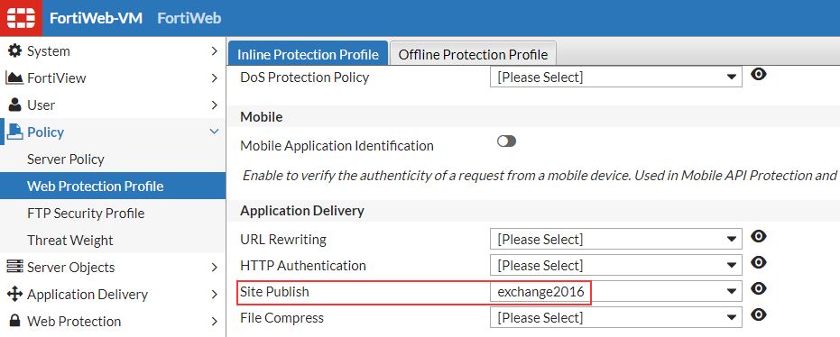 FortiWeb configuration | FortiWeb 7.2.2 | Fortinet Document Library