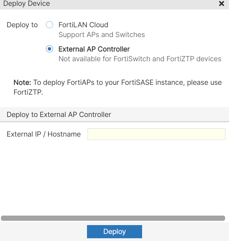 User Interface Overview Fortilan Cloud 23 1 0