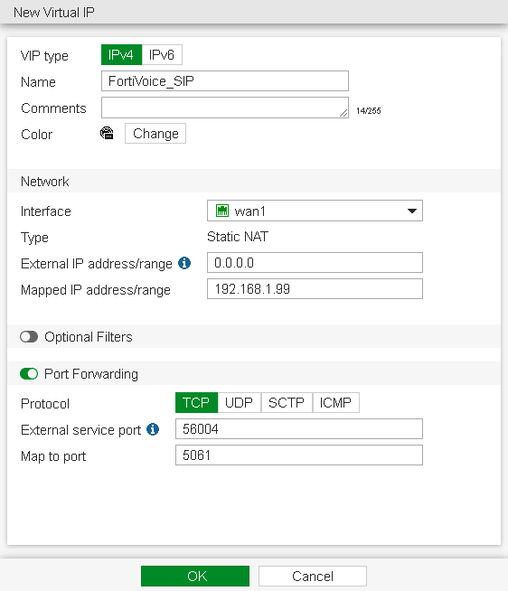Configuring FortiGate for SIP over TLS | FortiVoice 7.2.0 | Fortinet Document Library