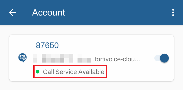 Registering with FortiVoice Cloud | FortiFone | Fortinet Document Library