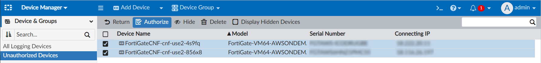 Sending logs to FortiAnalyzer 23.1 | FortiGate CNF 23.1.1