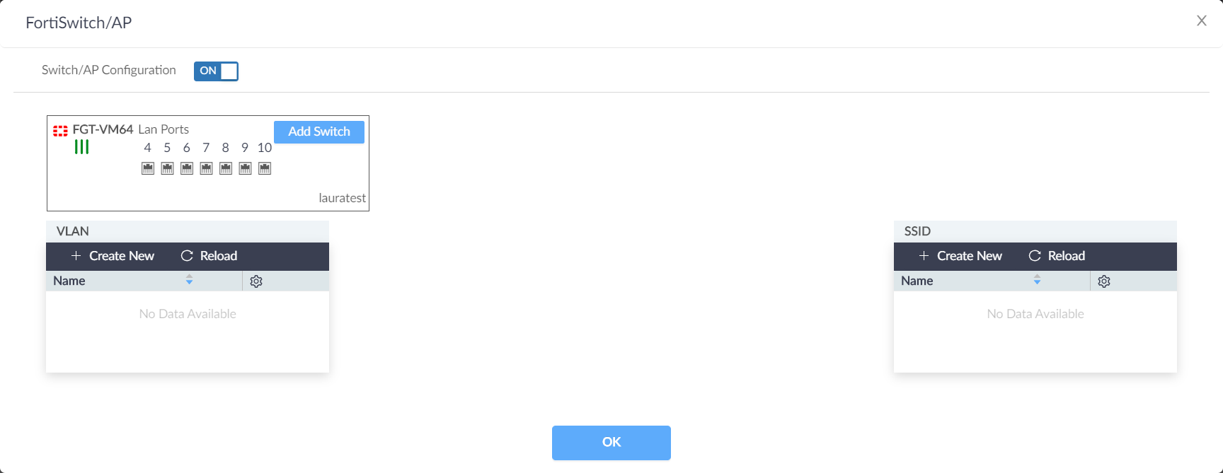Attaching a FortiSwitch model to FortiGate | FortiManager 6.4.3