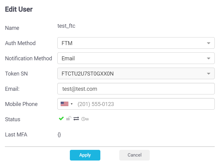 FTC account lockout (2FA) | FortiToken Cloud 23.1.a