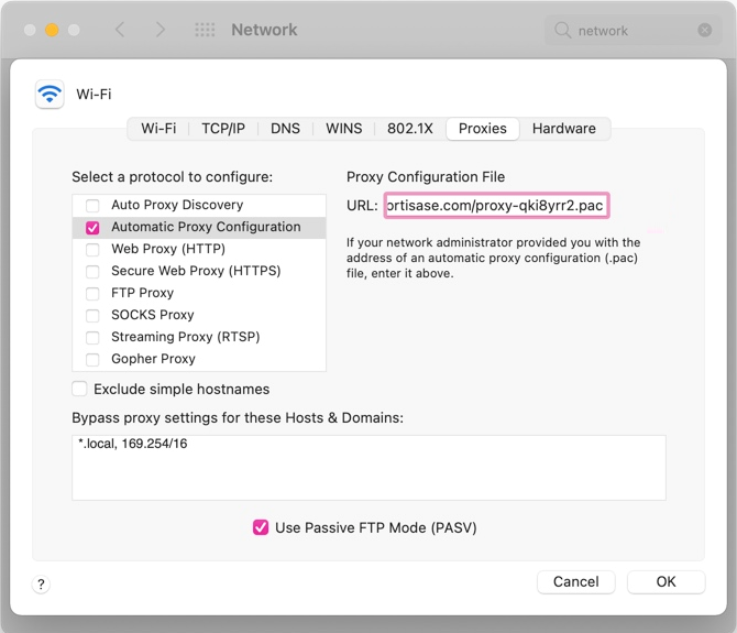 Configuring proxy settings on endpoints | FortiSASE 23.4.17 | Fortinet Document Library