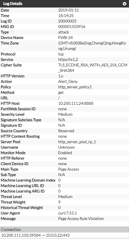 Log types | FortiWeb 7.0.0 | Fortinet Document Library
