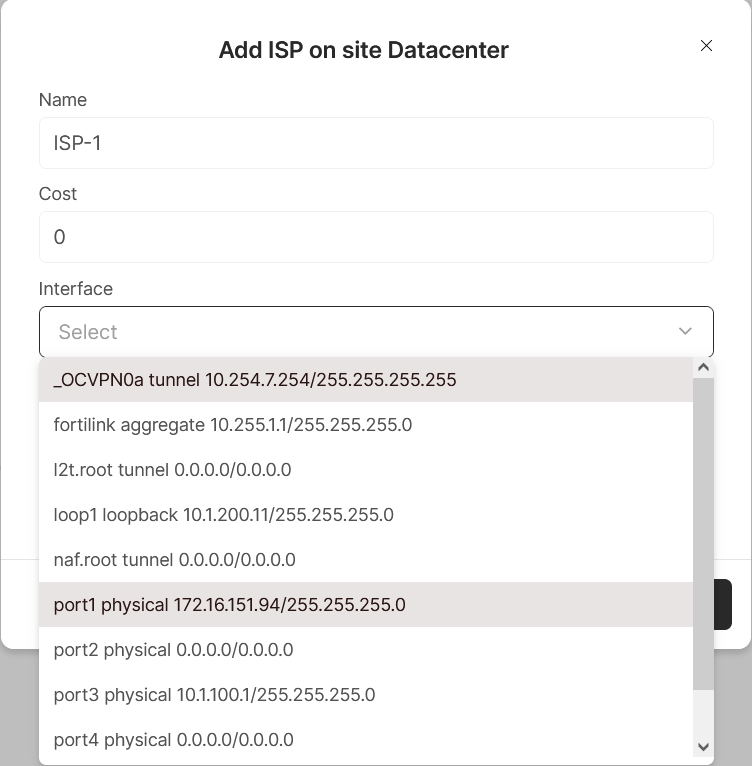 Deploying the new SD-WAN region using OaaS | Overlay-as-a-Service 23.4. ...