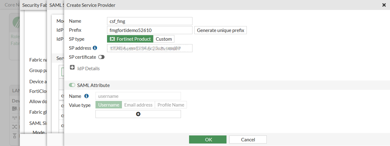 Integrating FortiManager management using SAML SSO | FortiGate ...