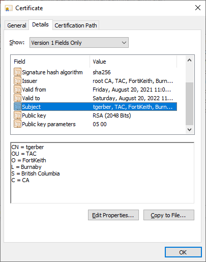 Dialup IPsec VPN with certificate authentication | FortiGate / FortiOS ...