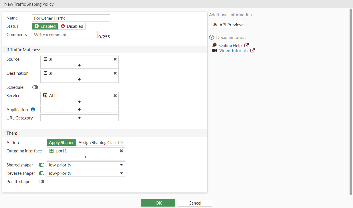 Application groups in traffic shaping policies | FortiGate / FortiOS 7. ...