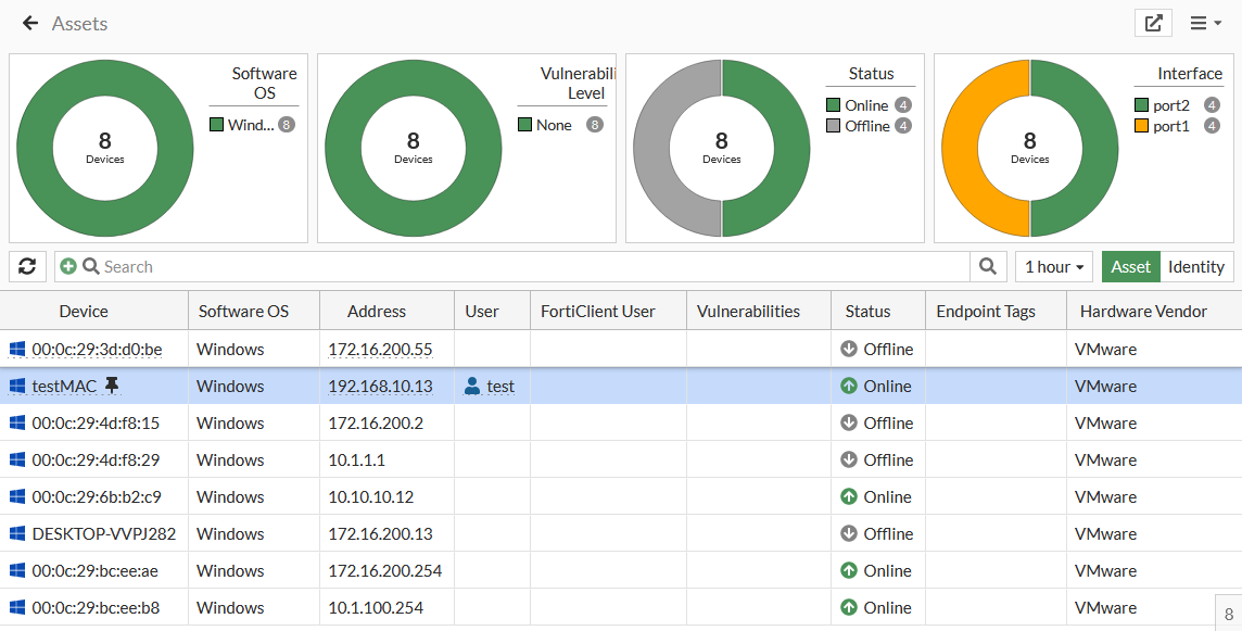 Adding MAC-based addresses to devices | FortiGate / FortiOS 7.6.4 ...