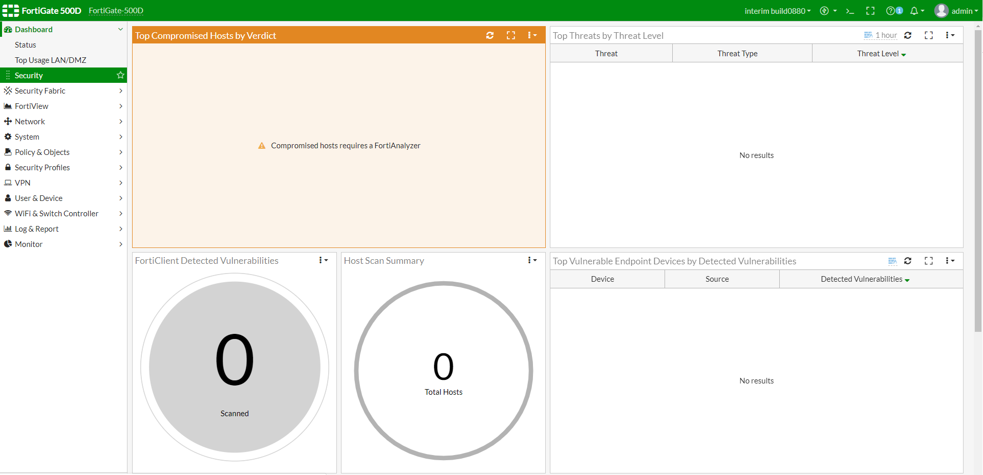 FortiView dashboards and widgets | FortiGate / FortiOS 6.2.16 ...