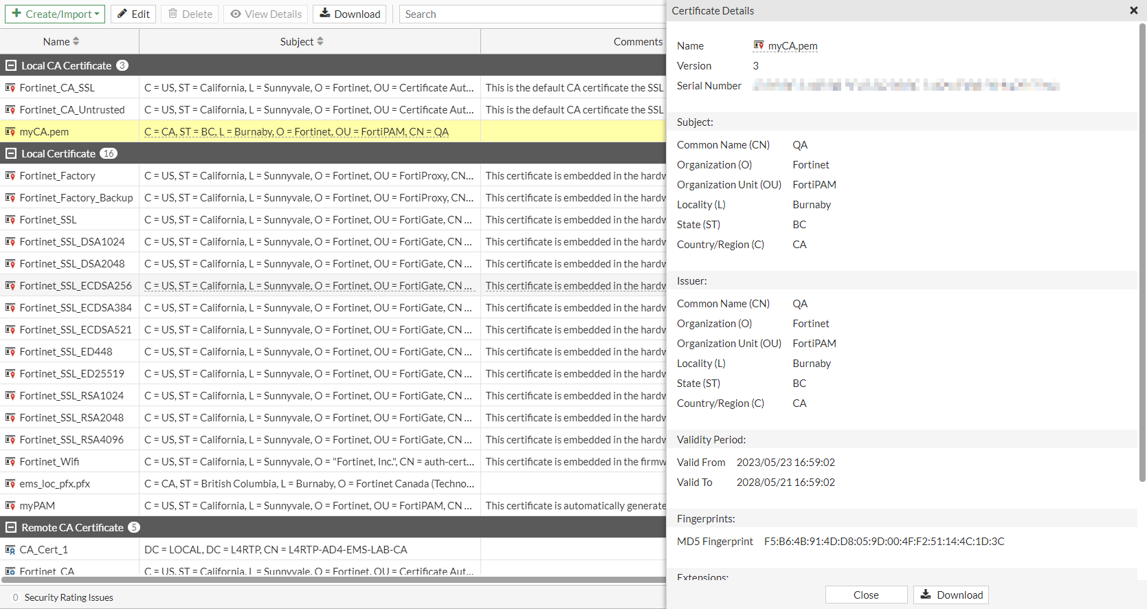 FortiPAM agent client executable integrity check | FortiClient 7.4.0 ...
