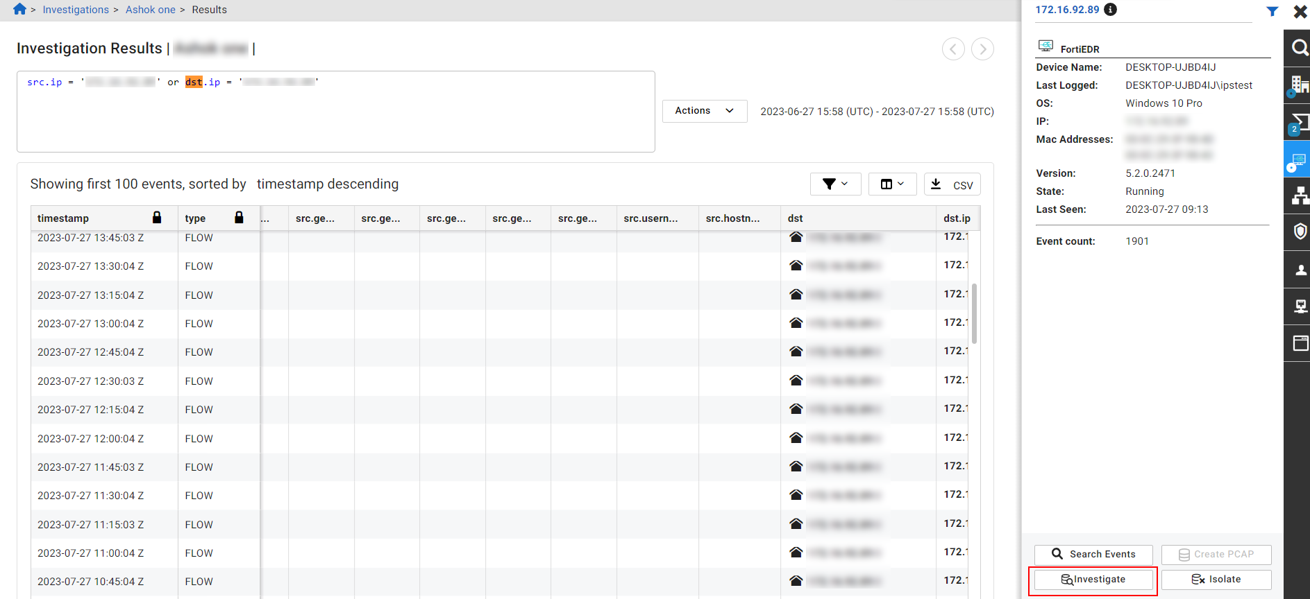 31 July 2023 version 2023.7 | FortiNDR Cloud 25.1.c | Fortinet Document Library