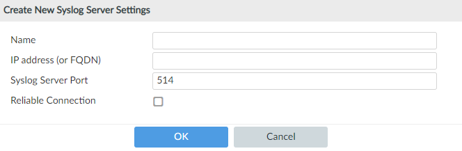 Syslog Server | FortiAnalyzer 7.2.10 | Fortinet Document Library