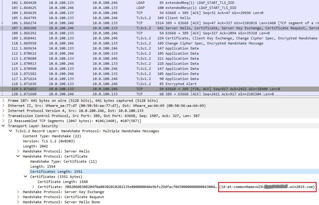 Using An Ldap Authentication Server Fortiadc 744 Fortinet