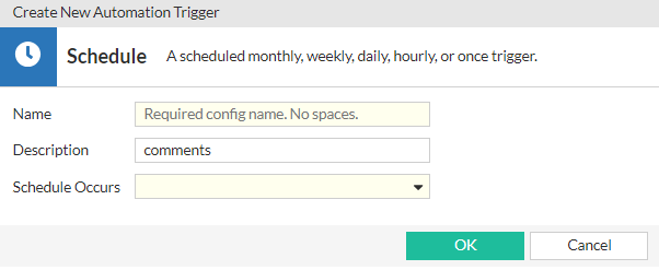 Configuring Automation Triggers | FortiADC 7.4.4 | Fortinet Document Library