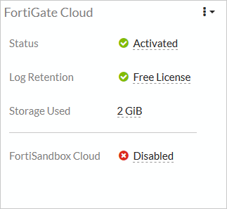 Dashboard widgets | FortiGate / FortiOS 7.0.17 | Fortinet Document Library