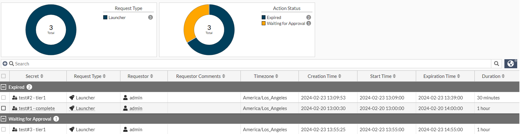 Approval list | FortiSRA 1.5.0 | Fortinet Document Library