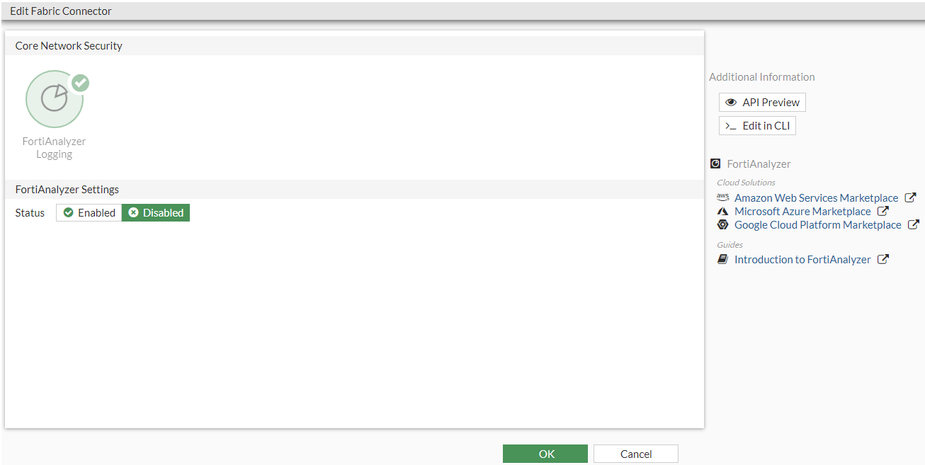 FortiAnalyzer logging | FortiSRA 1.5.0 | Fortinet Document Library