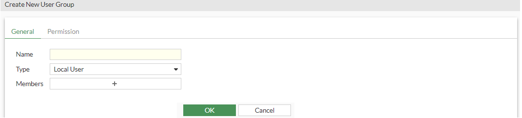 User groups | FortiSRA 1.5.0 | Fortinet Document Library