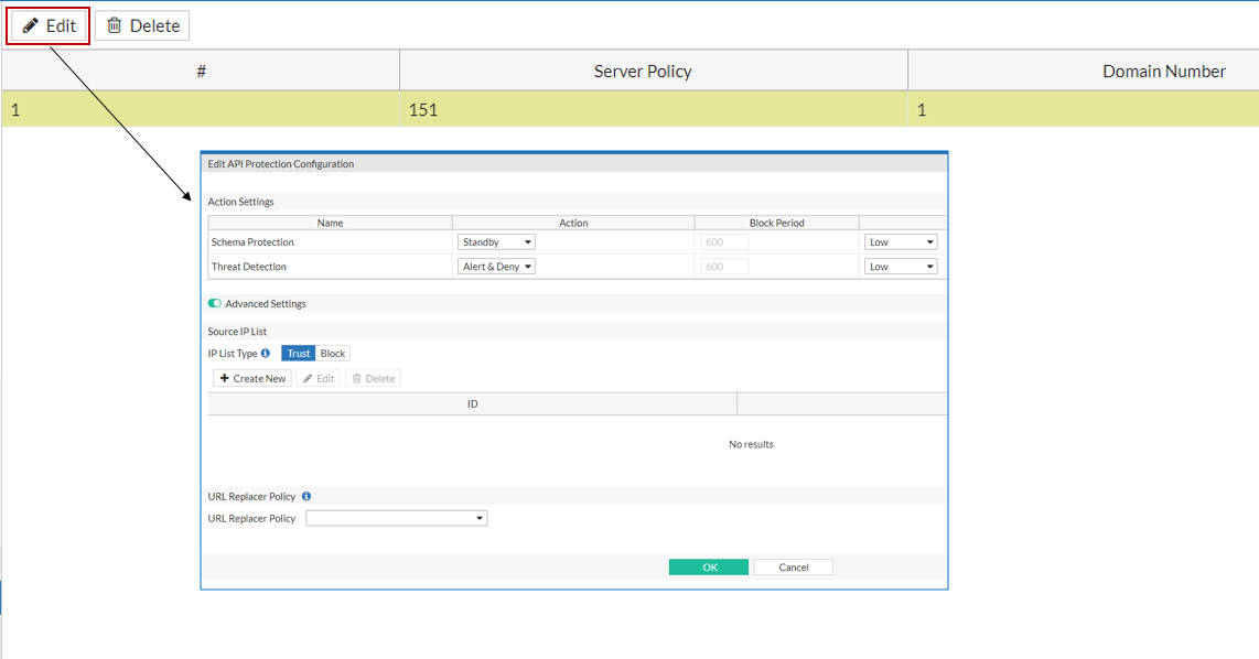 ML-based API Protection UX design enhancements (7.6.1) | FortiWeb 7.6.4 ...