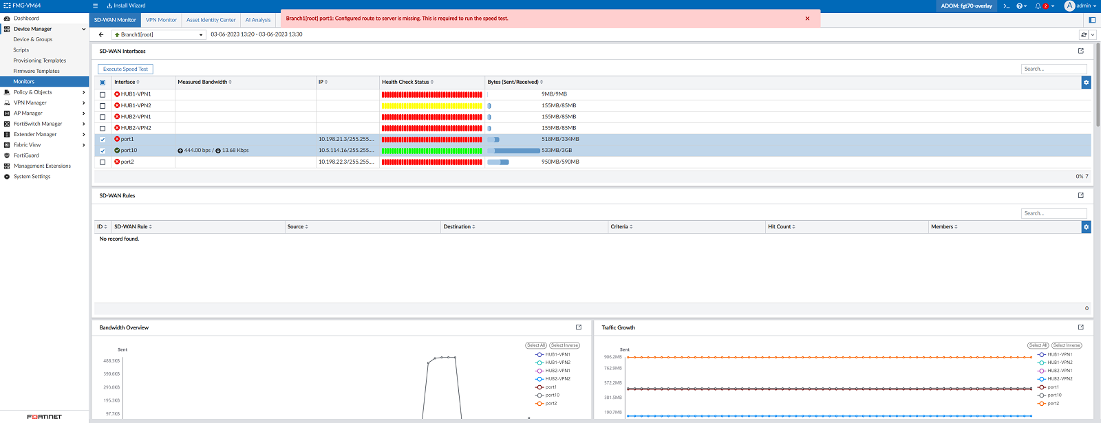 SD-WAN Monitoring Map integrates with Cloud Assisted Monitoring Service ...
