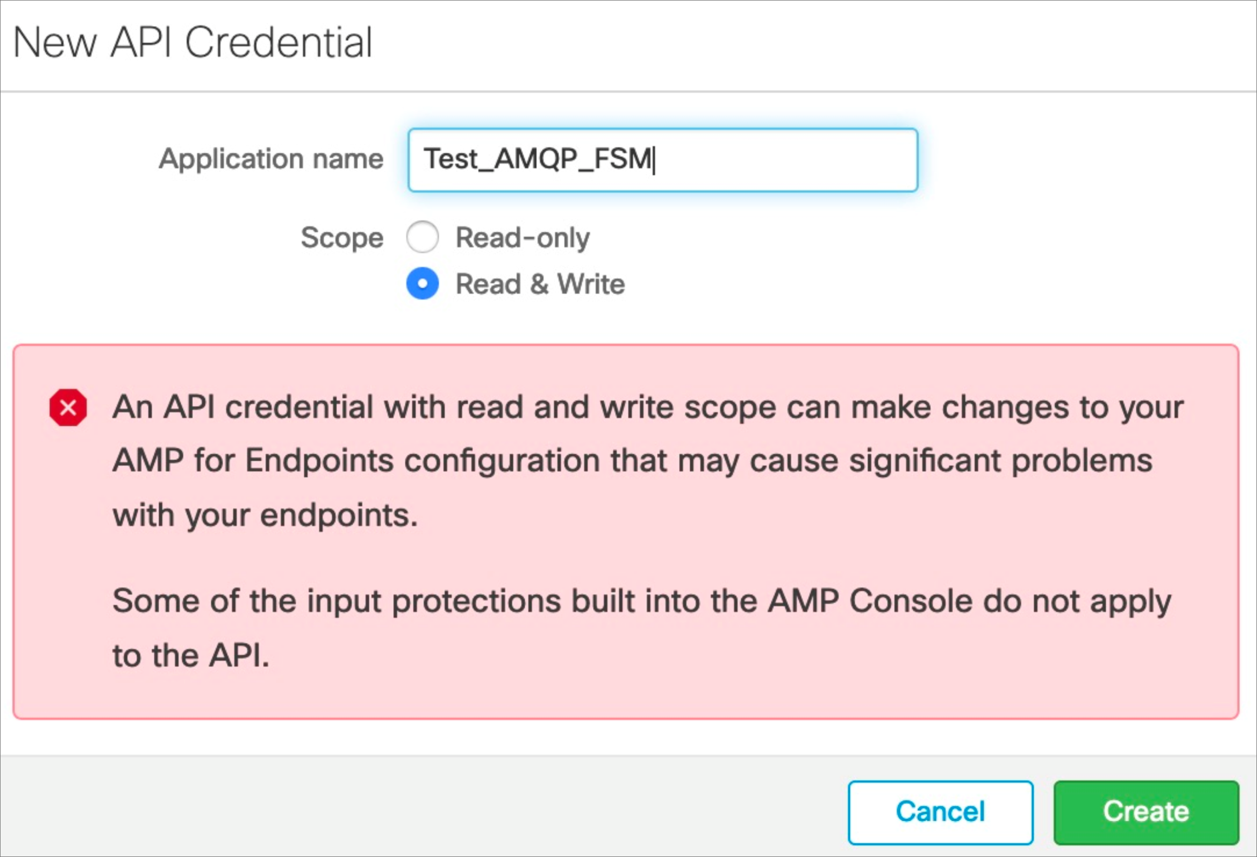 Cisco AMP Cloud V1 | FortiSIEM 7.3.1 | Fortinet Document Library