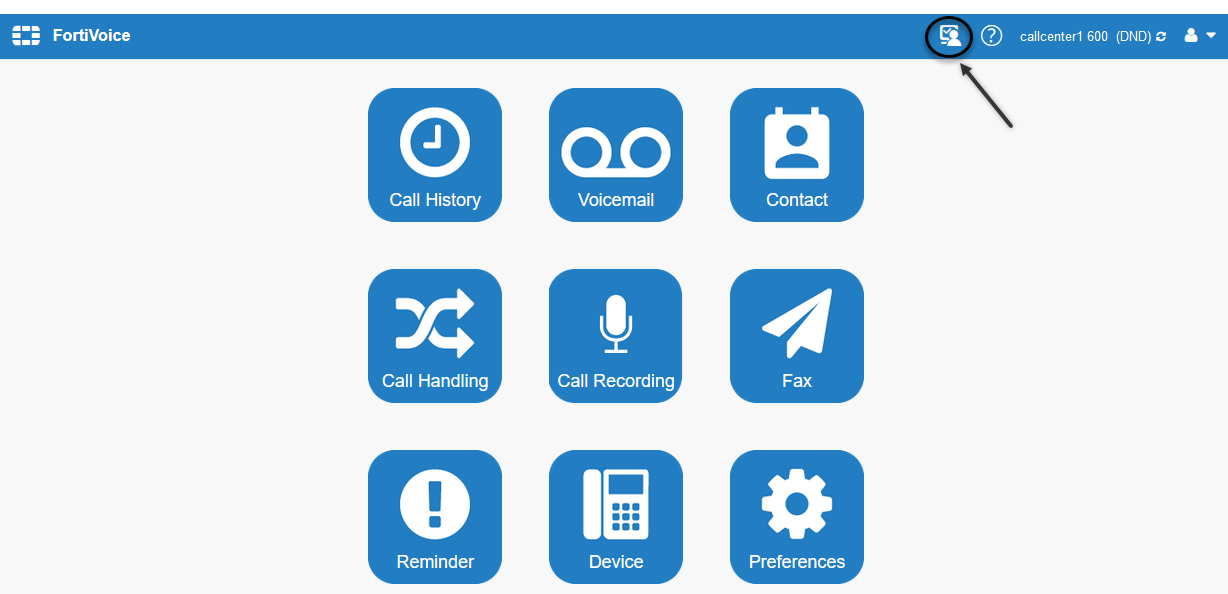 Logging in to the call center console | FortiVoice 7.0.0 | Fortinet ...