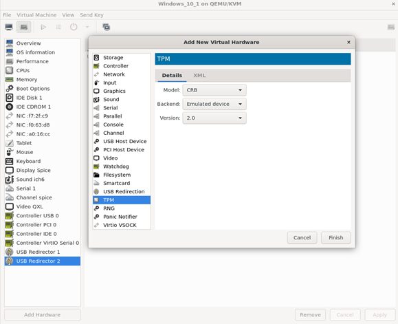 Appendix C: Installing vTPM package on KVM and adding vTPM to FortiSRA ...