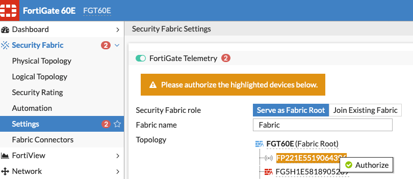 Final FortiGate configuration tasks | FortiAP / FortiWiFi 7.0.0