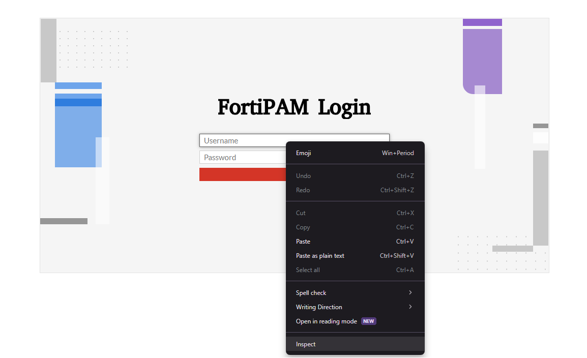 How to find a selector Example | FortiPAM 1.7.0 | Fortinet Document Library