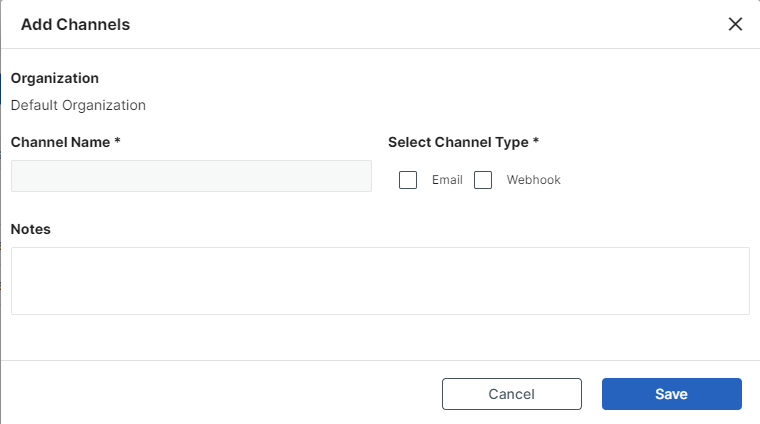 Adding a channel | FortiDevice 25.1.b | Fortinet Document Library