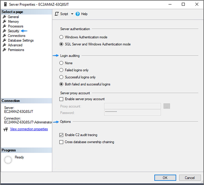 Microsoft SQL Server | FortiSIEM 7.4.0 | Fortinet Document Library