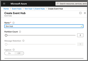 Microsoft Azure Event Hub | FortiSIEM 7.4.0 | Fortinet Document Library