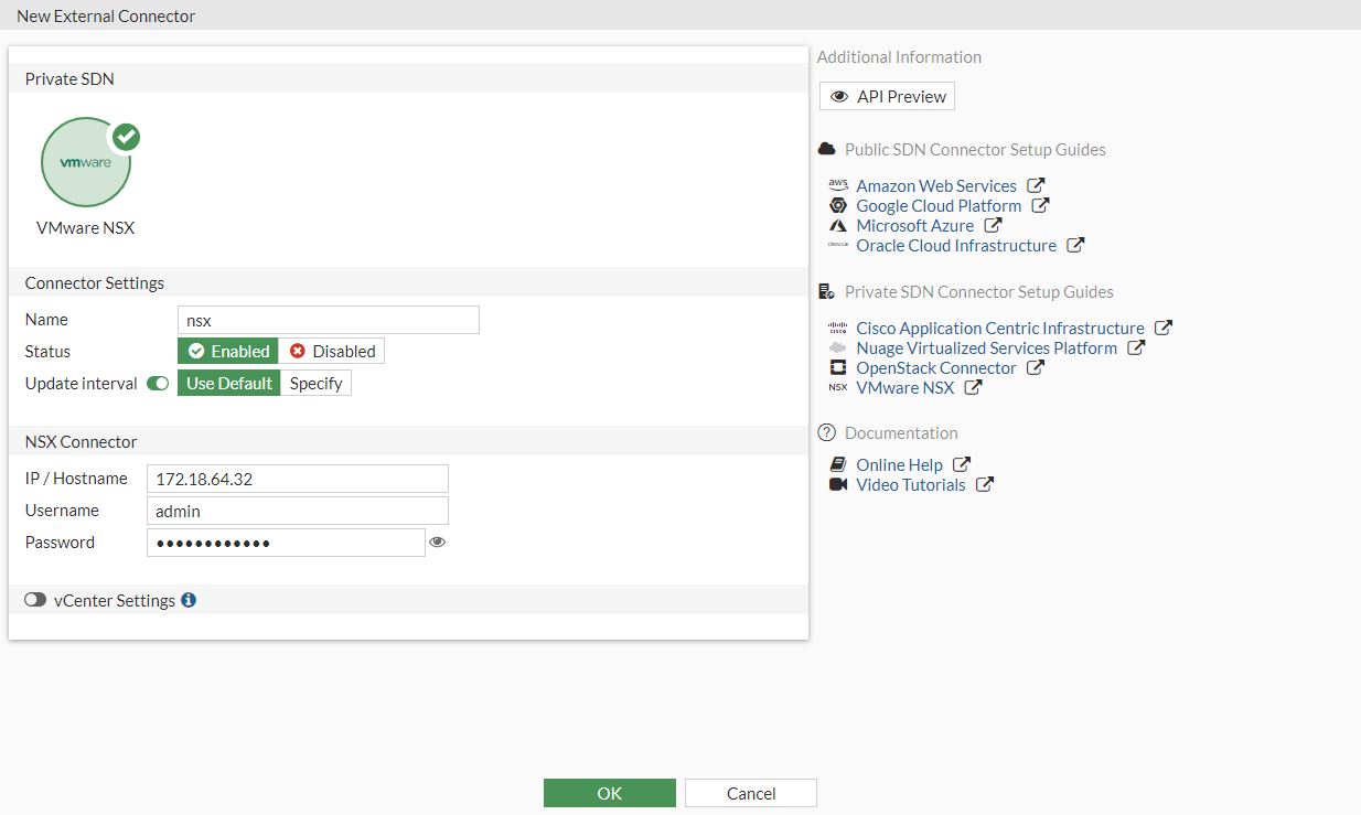 VMware NSX security tag action | FortiGate / FortiOS 7.6.2 | Fortinet Document Library