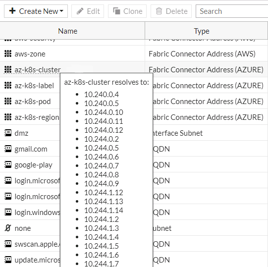 Azure Kubernetes (AKS) SDN connector using client secret | FortiGate ...