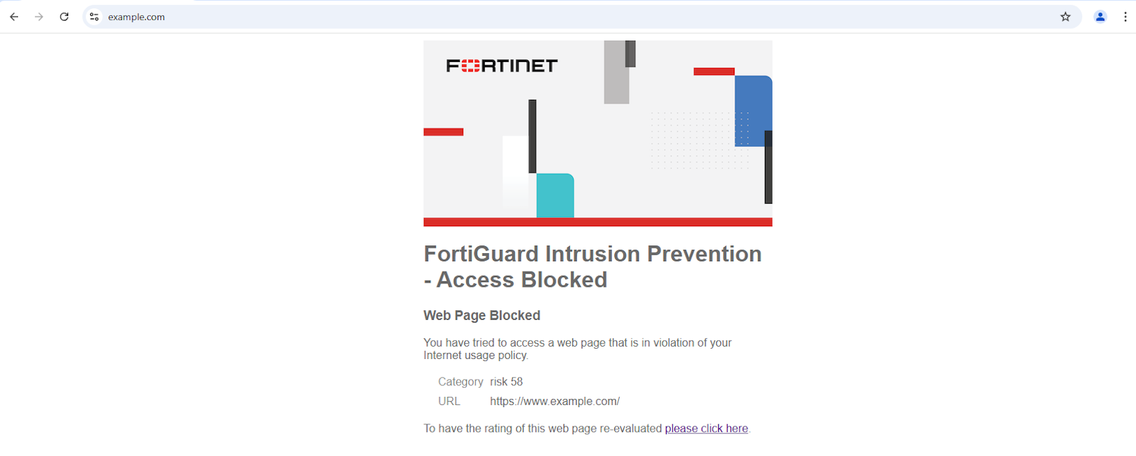 Using URL risk-scores in determining policy action | FortiGate ...