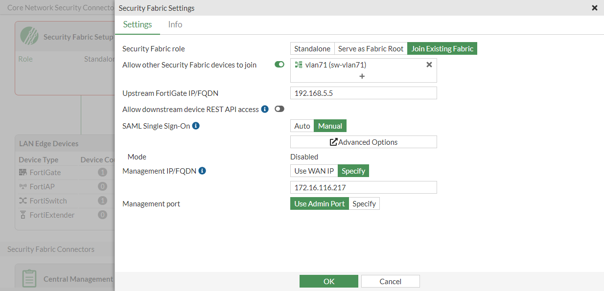 Deploying the Security Fabric in a multi-VDOM environment | FortiGate ...