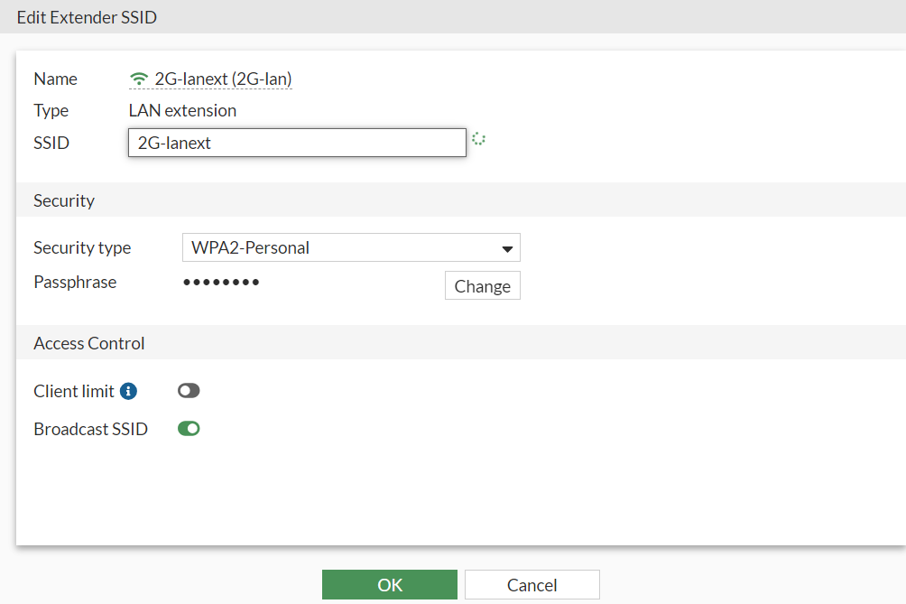 WiFi access point with internet connectivity | FortiGate / FortiOS 7.6. ...