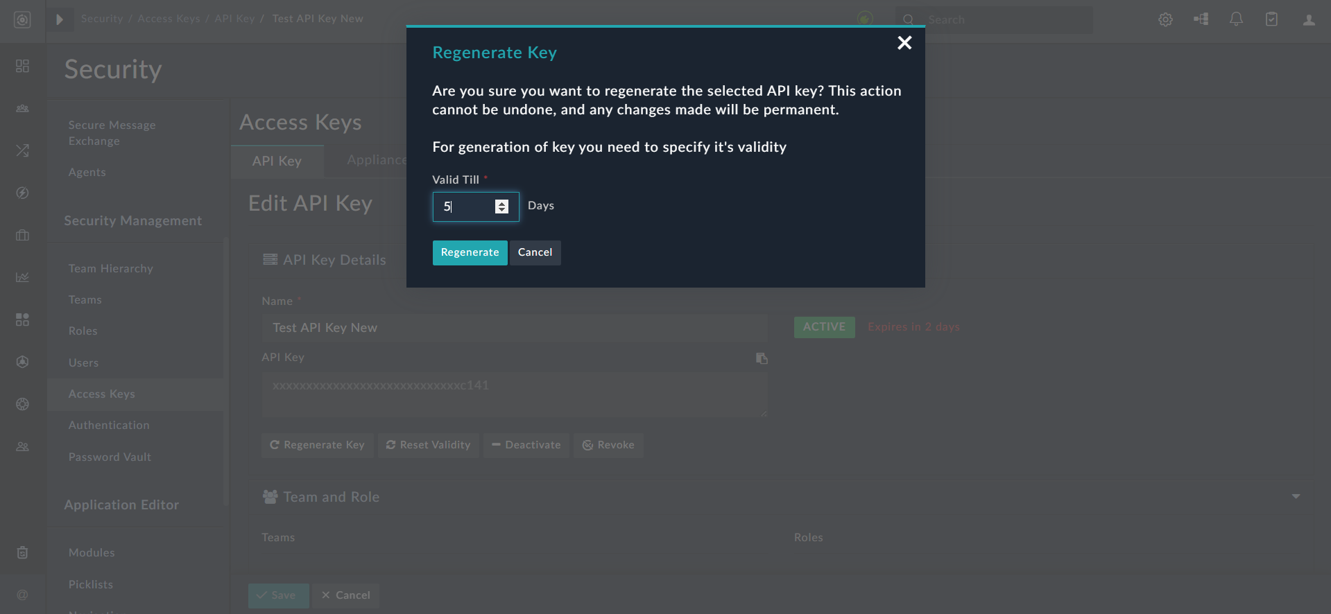 Security Management | FortiSOAR 7.6.1 | Fortinet Document Library