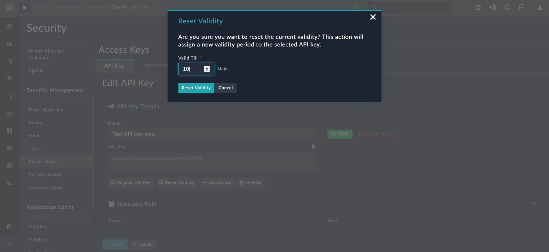 Security Management | FortiSOAR 7.6.1 | Fortinet Document Library