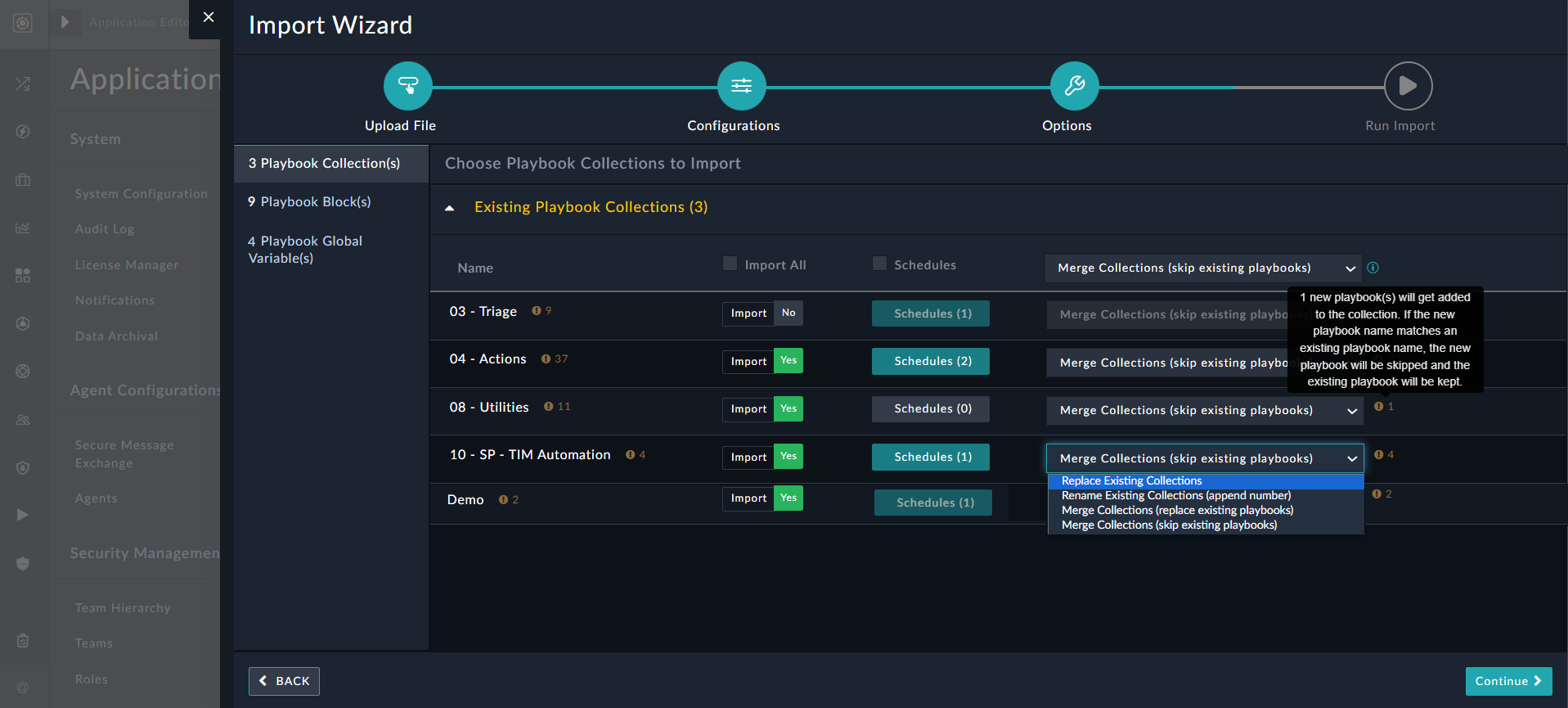 Application Editor | FortiSOAR 7.6.1 | Fortinet Document Library