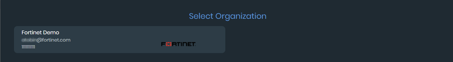 Accessing FortiRecon portal | FortiRecon 23.2.a